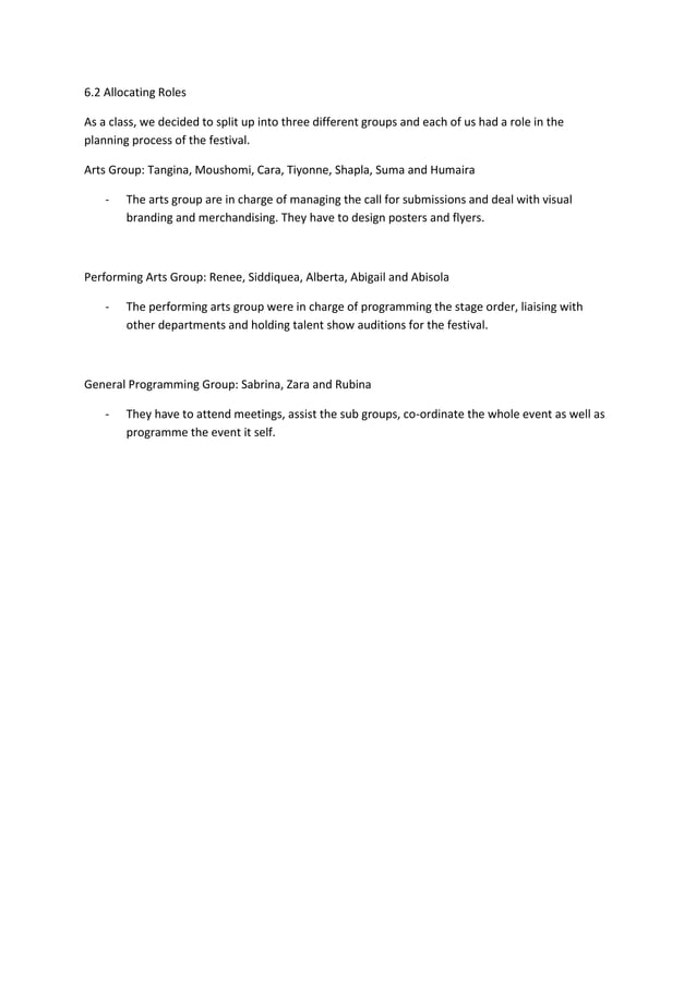 6.2 Allocating roles | DOCX