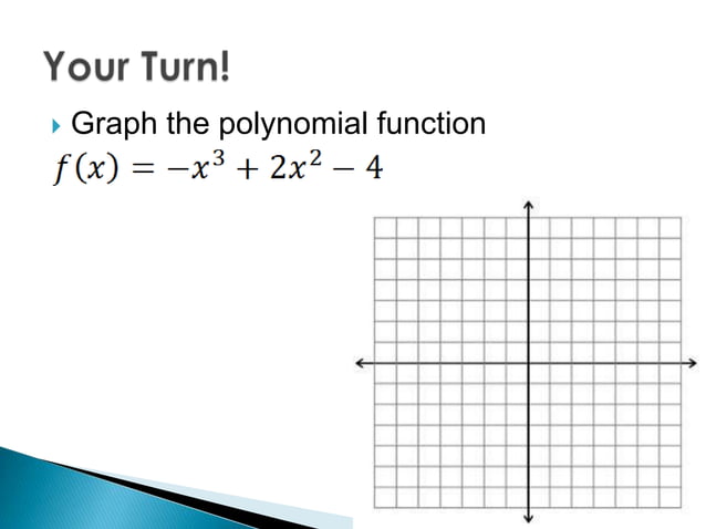 6.2 evaluating and graphing polynomials | PPTX