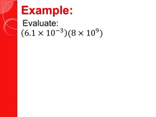 6 2 properties of exponents | PPT