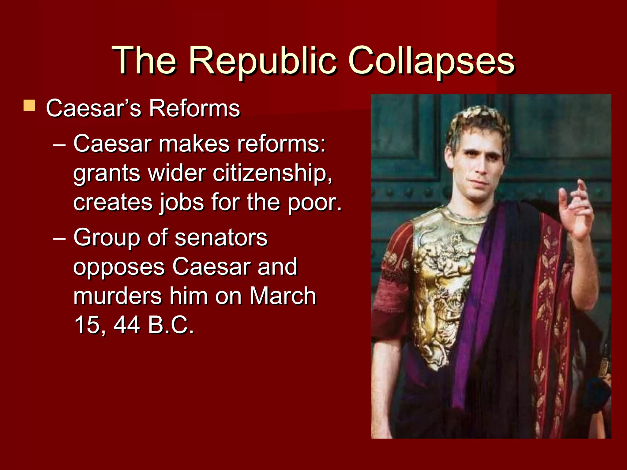 6 2 the roman empire (1) | PPT