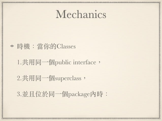 6.3 Encapsulate Classes with Factory - Refactoring to Patterns | PPT