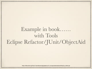 6.3 Encapsulate Classes with Factory - Refactoring to Patterns | PDF
