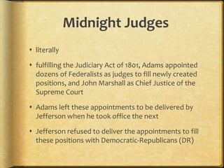 Jefferson Alters the Nation's Course | PPTX