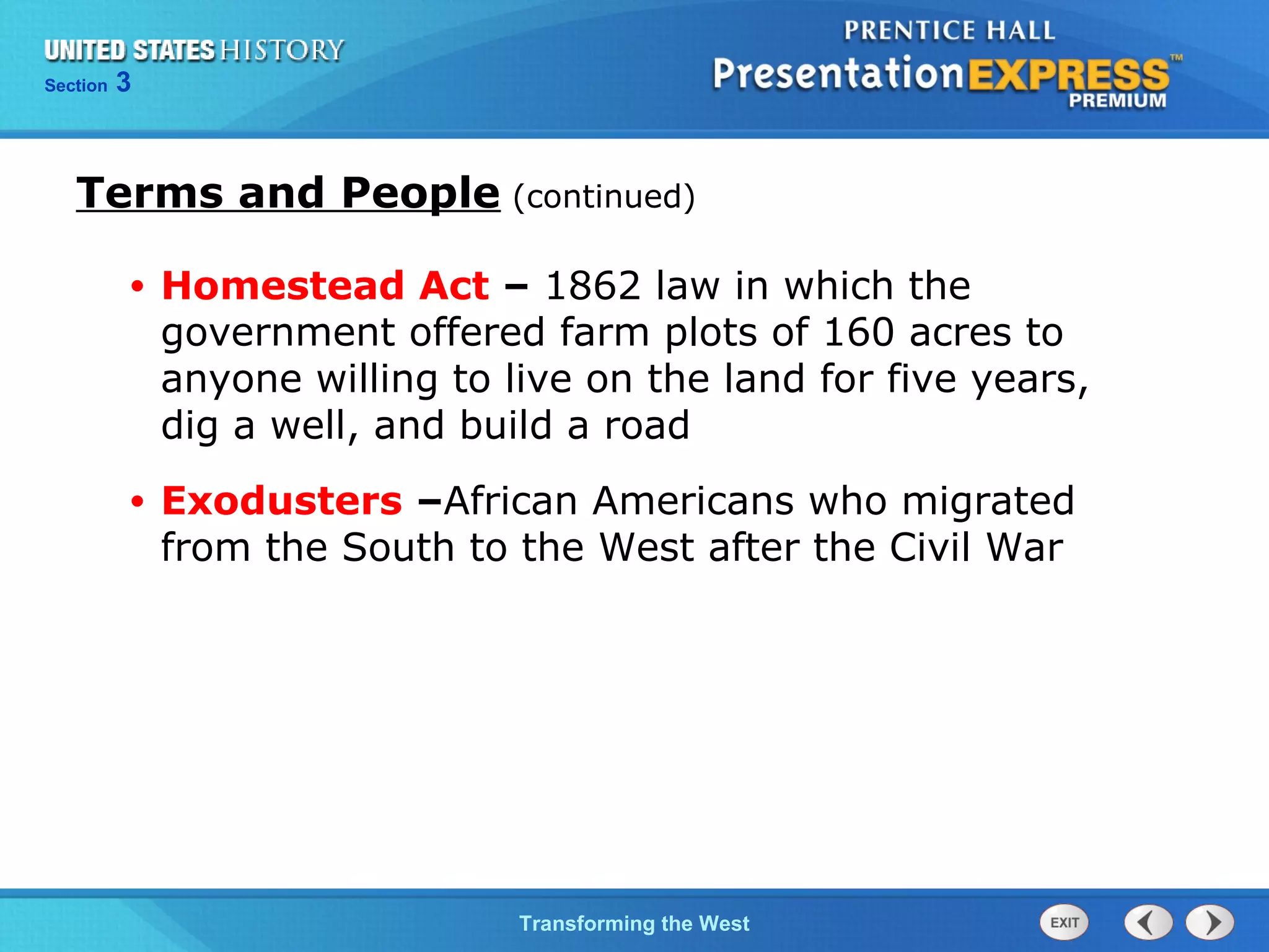 US History Ch. 6 Section 3 Notes | PPT