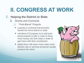 Work of Congress (6.3) | PPTX