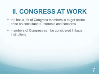 Work of Congress (6.3) | PPTX