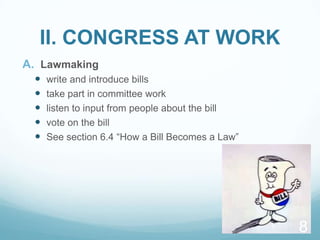 Work of Congress (6.3) | PPTX