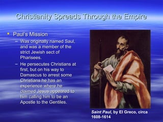 6 3 the rise of christianity (1) | PPT