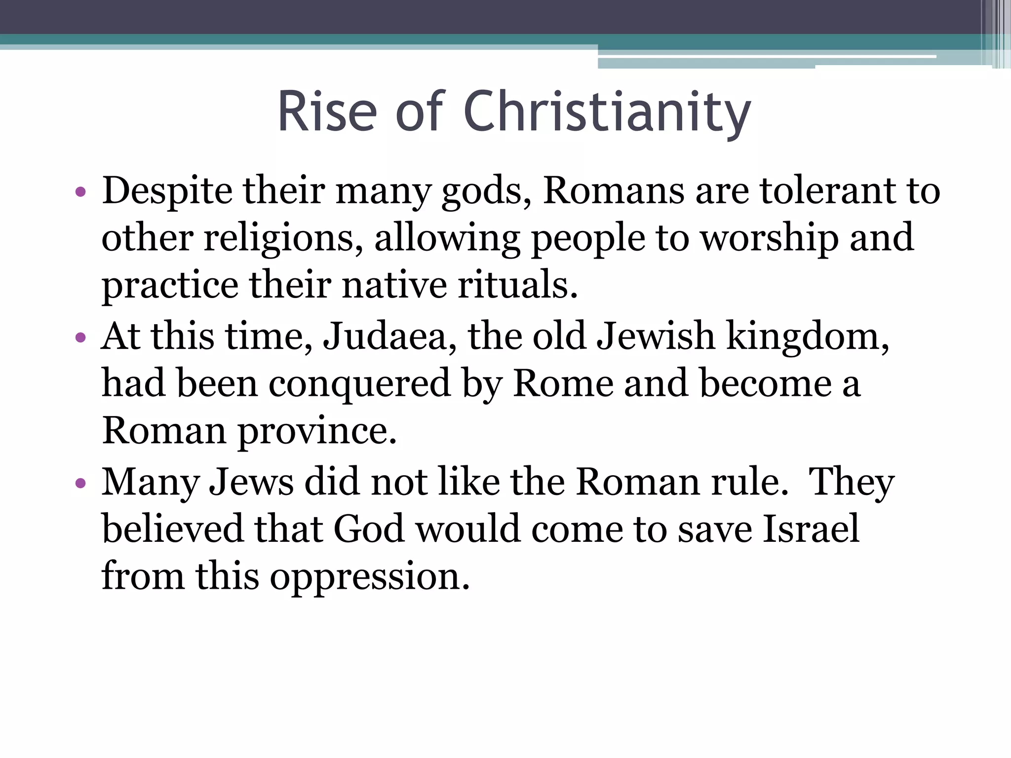 6.3 the spread of christianity | PPTX