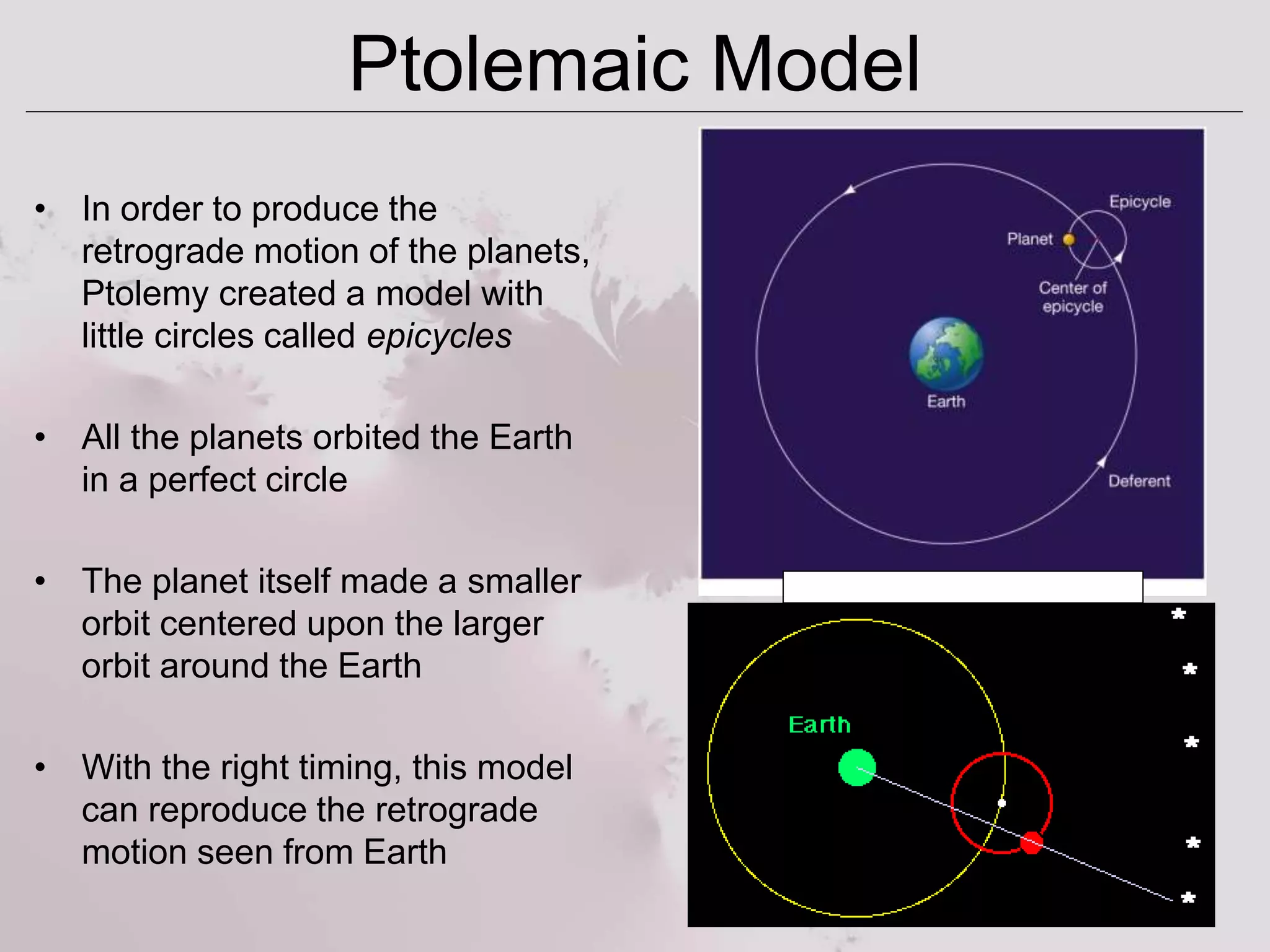 6-4-07 - A Brief History of Views of Earth's Place in Space.ppt