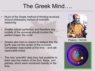 6-4-07 - A Brief History of Views of Earth's Place in Space.ppt