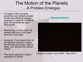 6-4-07 - A Brief History of Views of Earth's Place in Space.ppt