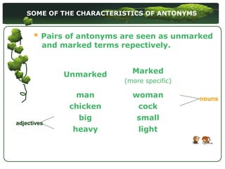 Antonymy | PPT