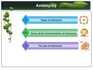Antonymy | PPT