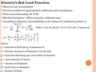 Sediment Transport | PPT
