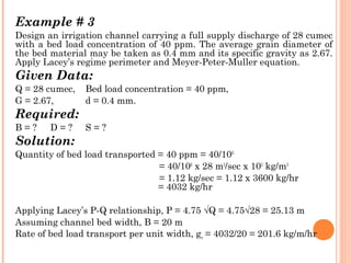 Sediment Transport | PPT