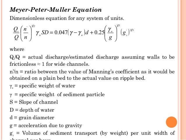 Sediment Transport