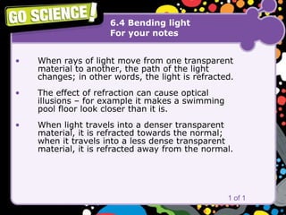6.4 bending light | PPT