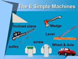 SC 6 5.7 simple machines-powerpoint | PPTX