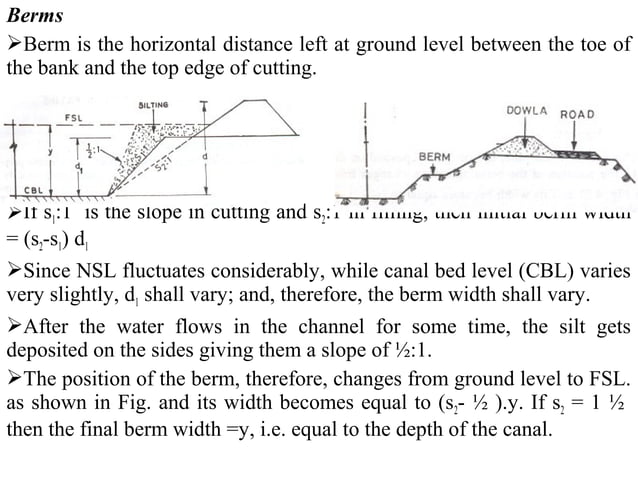 Design of a channel Reach | PPT | Geology | Science