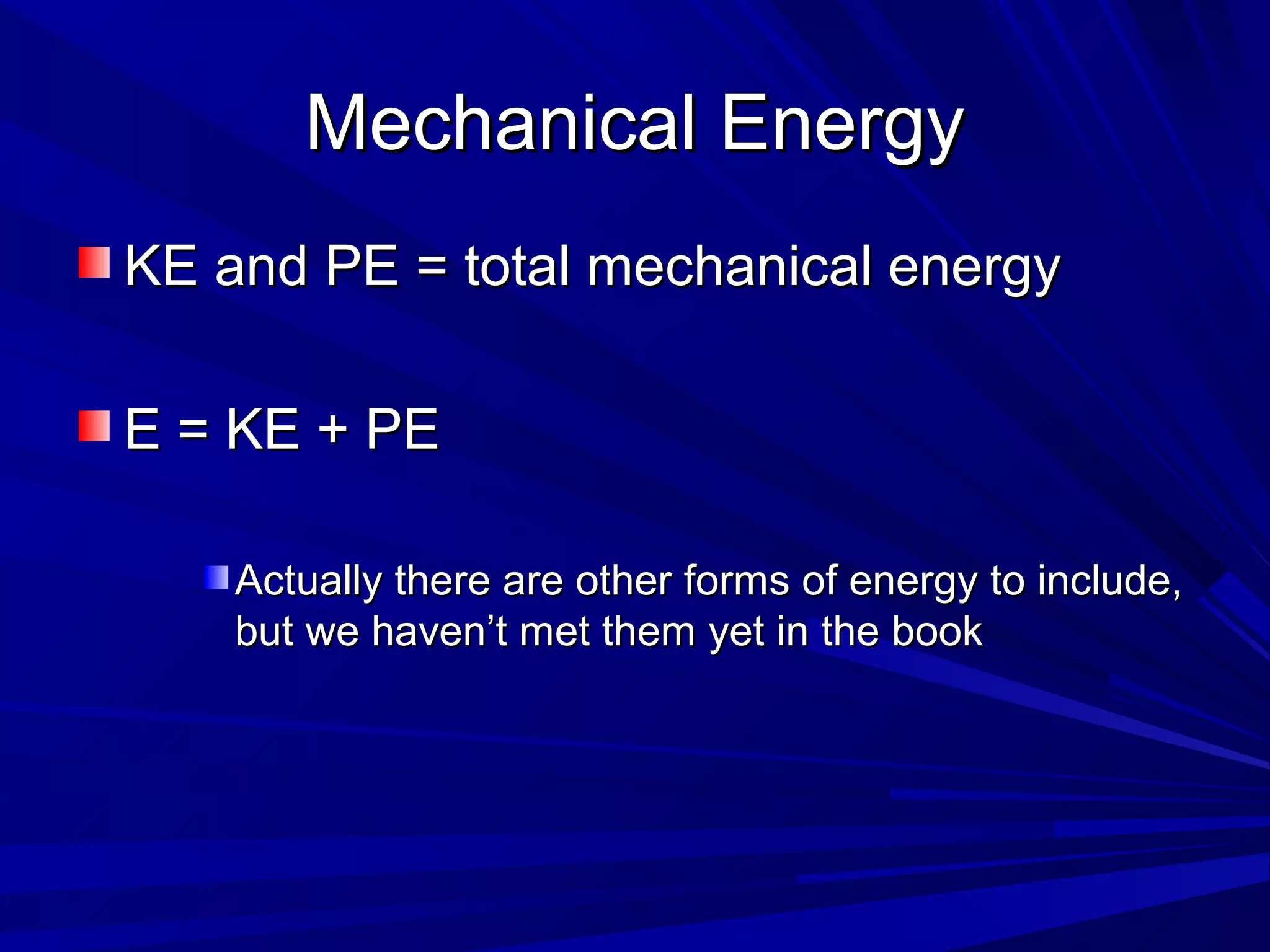 6 5 conservation of mechanical energy | PPT