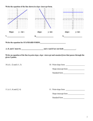 6.5 point slope converting | PDF