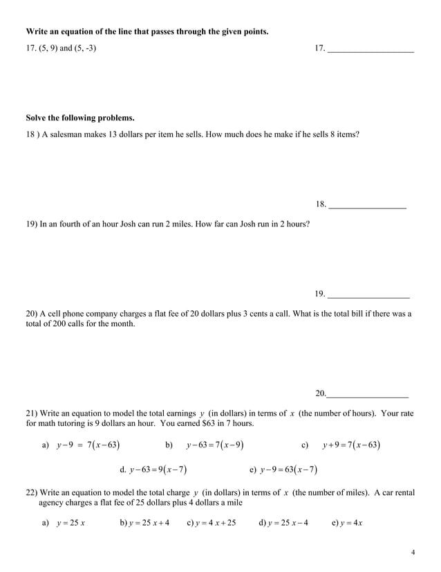 6.5 point slope converting | PDF