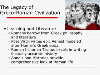 6.5 rome and the roots of western civilization (1) | PPT
