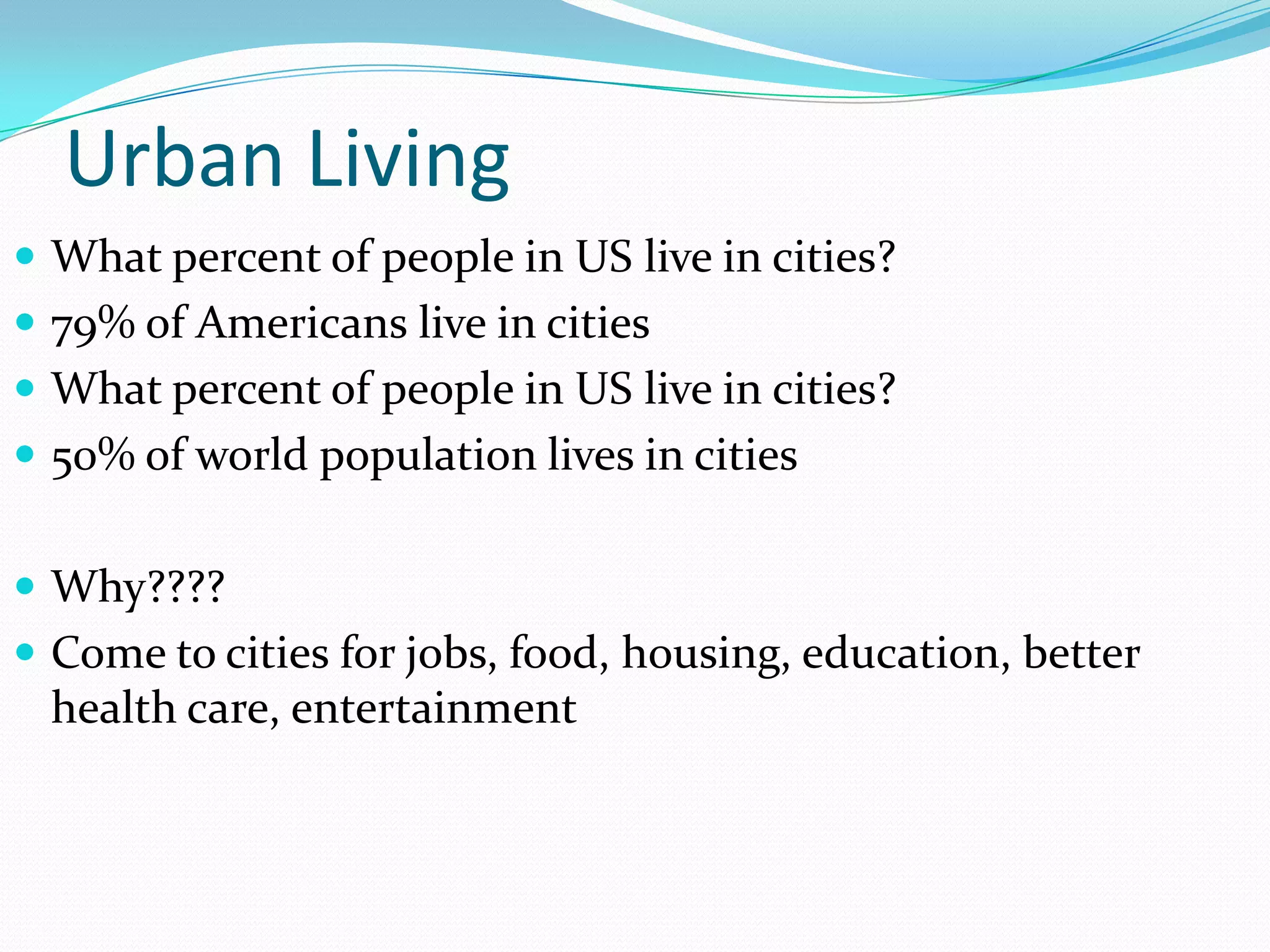 6 5 urbanization problems | PPT