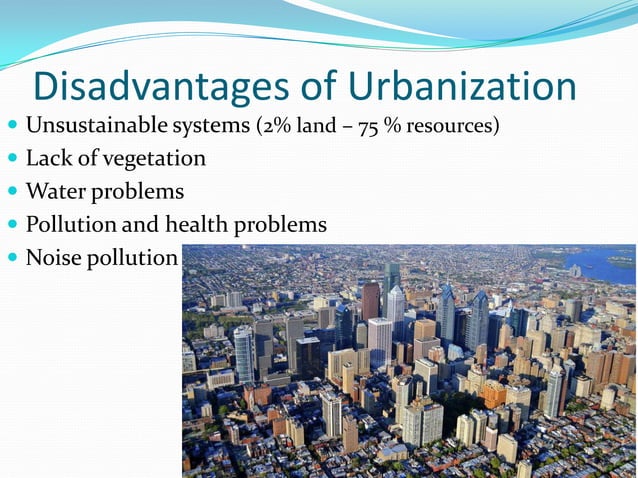 6 5 urbanization problems | PPT