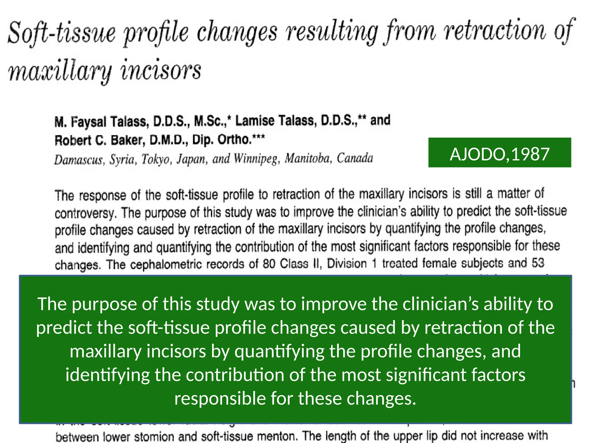 6 6 24 Soft Tissue Retraction Orthodontics Pptx Oral Care Personal