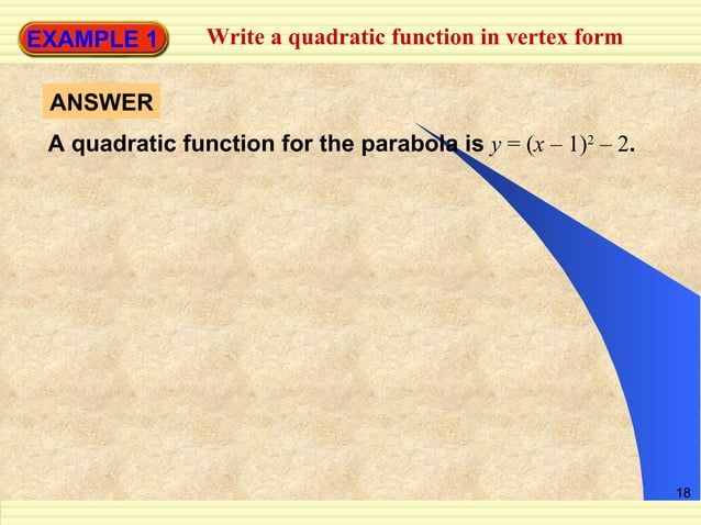 6.6 analyzing graphs of quadratic functions | PPT | Physics | Science