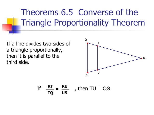 6.6 proportions & similar triangles | PPT