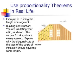 6.6 proportions & similar triangles | PPT
