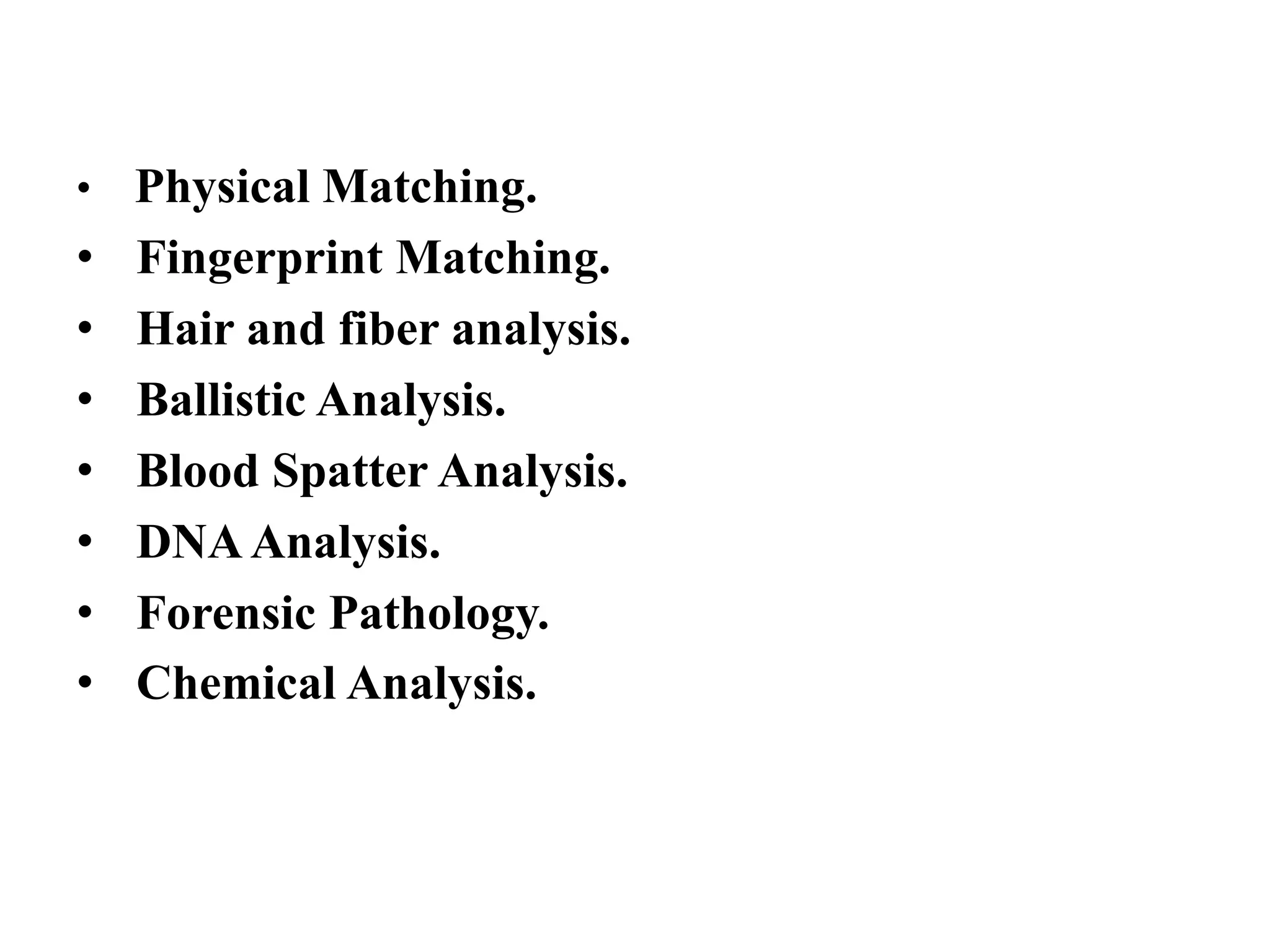 Types of Forensic Evidence & Investigation.pptx