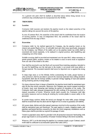 6 71-0051 rev. 4 standard specification for pipeline construction ...