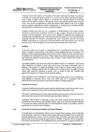 6 71-0051 rev. 4 standard specification for pipeline construction ...