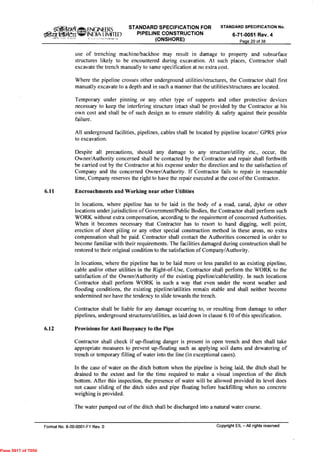 6 71-0051 rev. 4 standard specification for pipeline construction ...