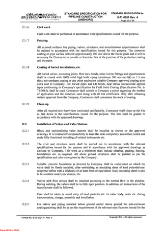 6 71-0051 rev. 4 standard specification for pipeline construction ...