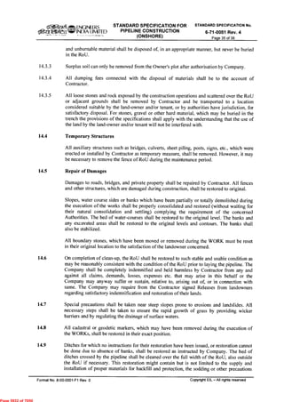 6 71-0051 rev. 4 standard specification for pipeline construction ...