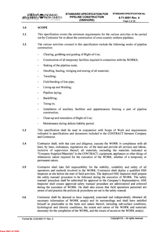 6 71-0051 rev. 4 standard specification for pipeline construction ...