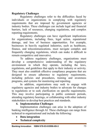 BANKING INTELLIGENCE THROUGH ARTIFICIAL INTELLIGENCE | PDF
