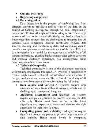 BANKING INTELLIGENCE THROUGH ARTIFICIAL INTELLIGENCE | PDF