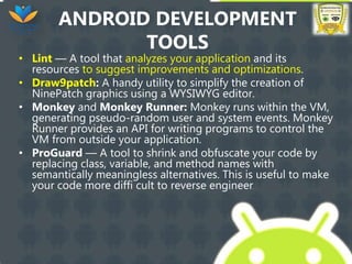 Developing for Android-Types of Android Application | PPTX