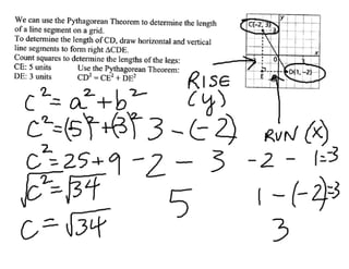 6.7 Distance Formula notes | PDF