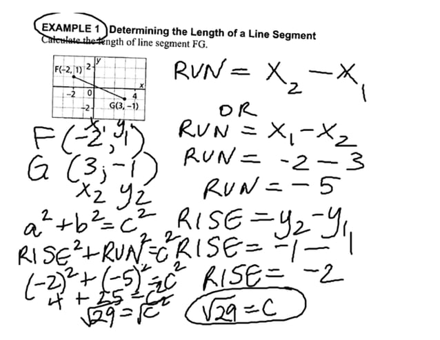 6.7 Distance Formula notes | PDF
