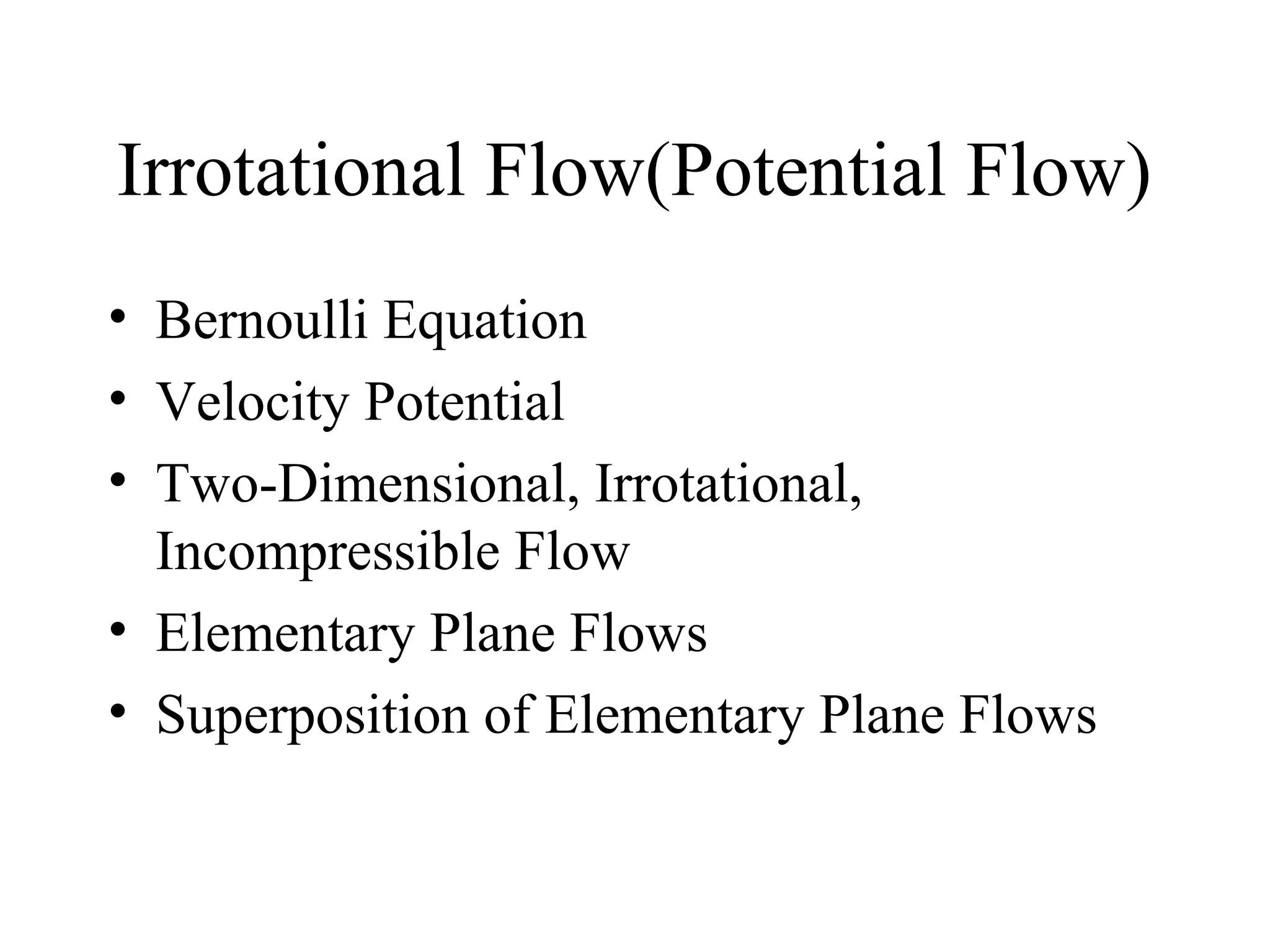 6 7 irrotational flow | PPT
