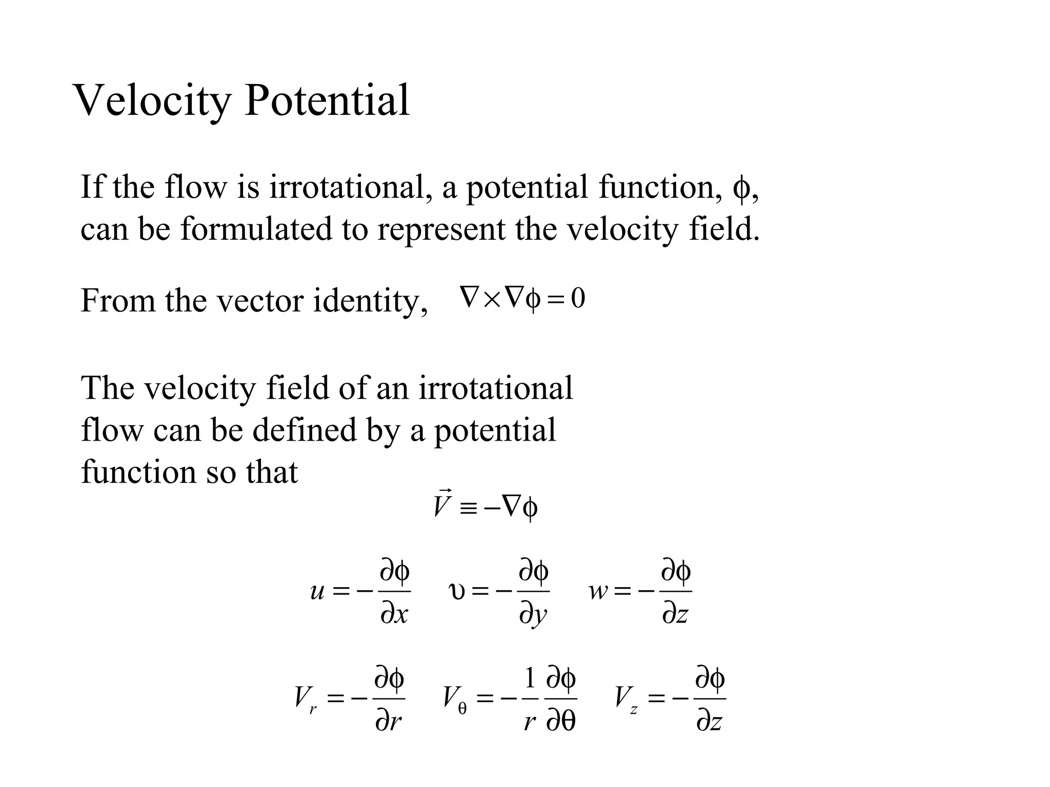 6 7 irrotational flow | PPT