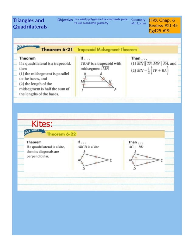6 7 to 6-9 coordinate geometry | PDF