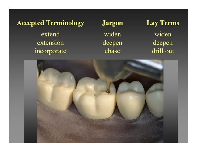 principles of tooth preparation (class one) | PDF | Dental Health ...